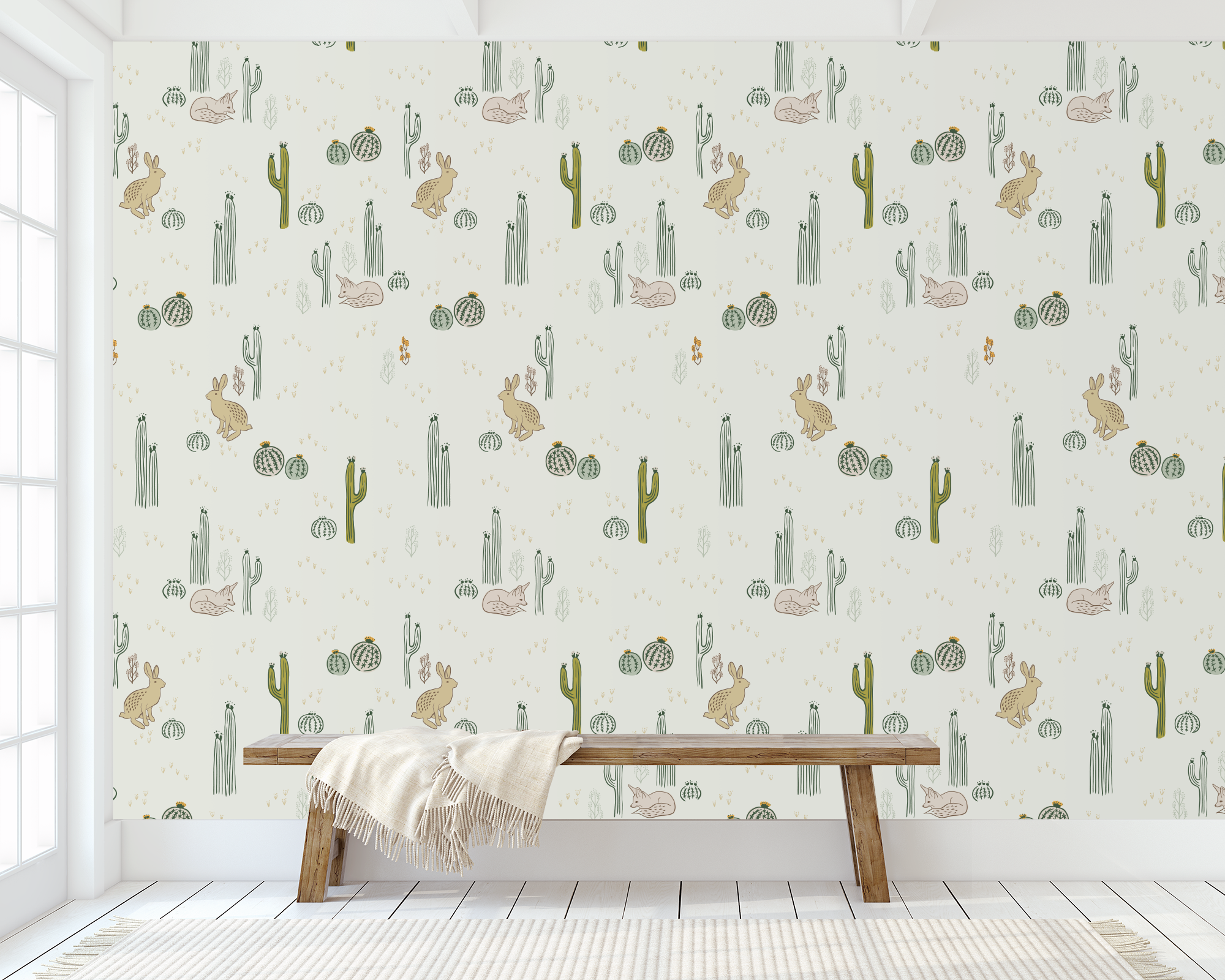 Desert Delights Peel and Stick Removable Wallpaper | Love vs. Design