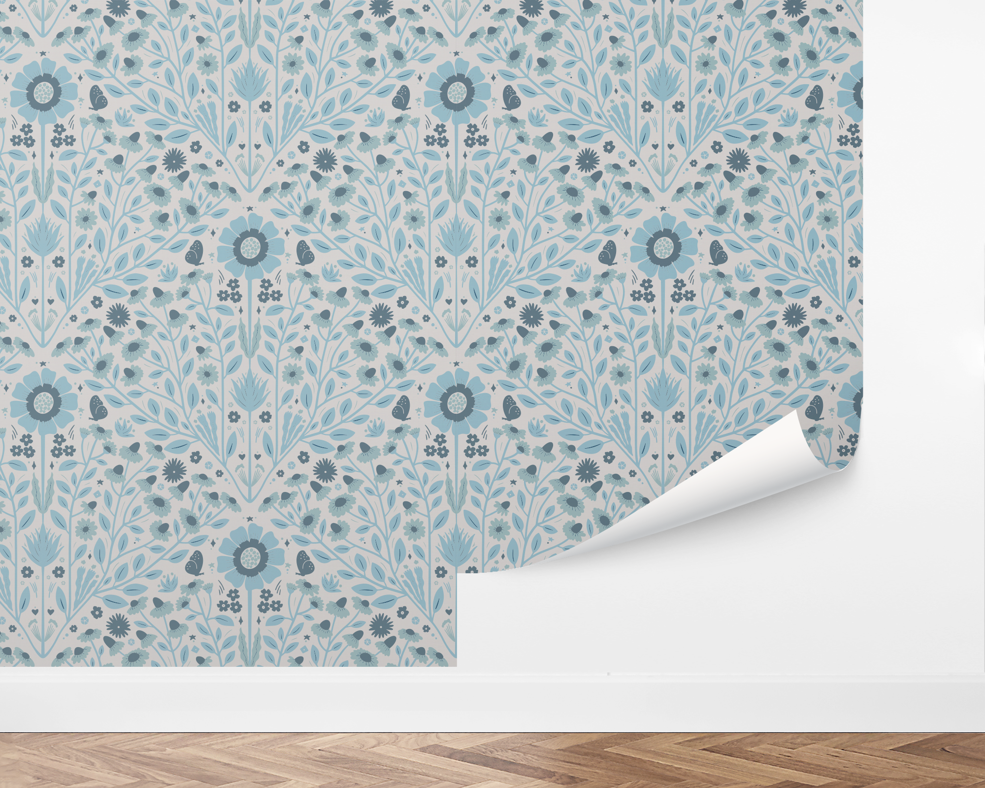 Floral Wallpaper | Peel & Stick + Prepasted Options