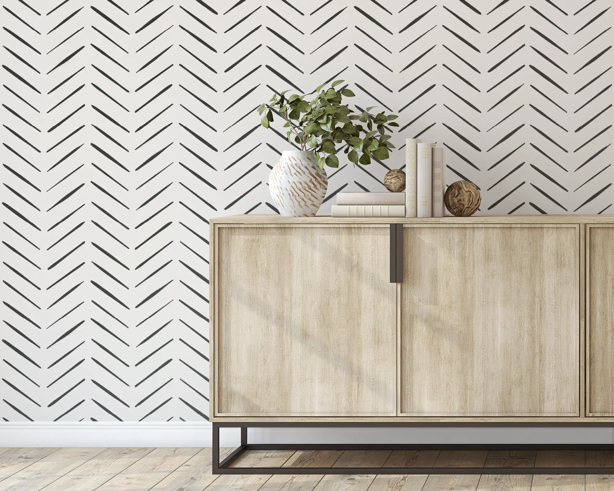 Fondos Chevron Tumblr MD7225 Polished Chevron Cream Gold Wallpaper