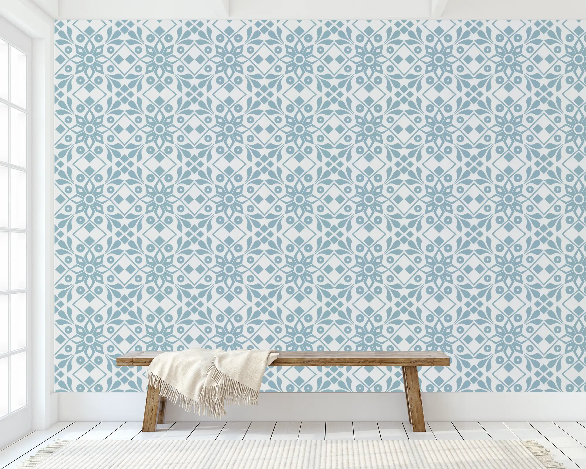 Moroccan Wallpaper Designs Moroccan Mustard Geometric Circles Focus