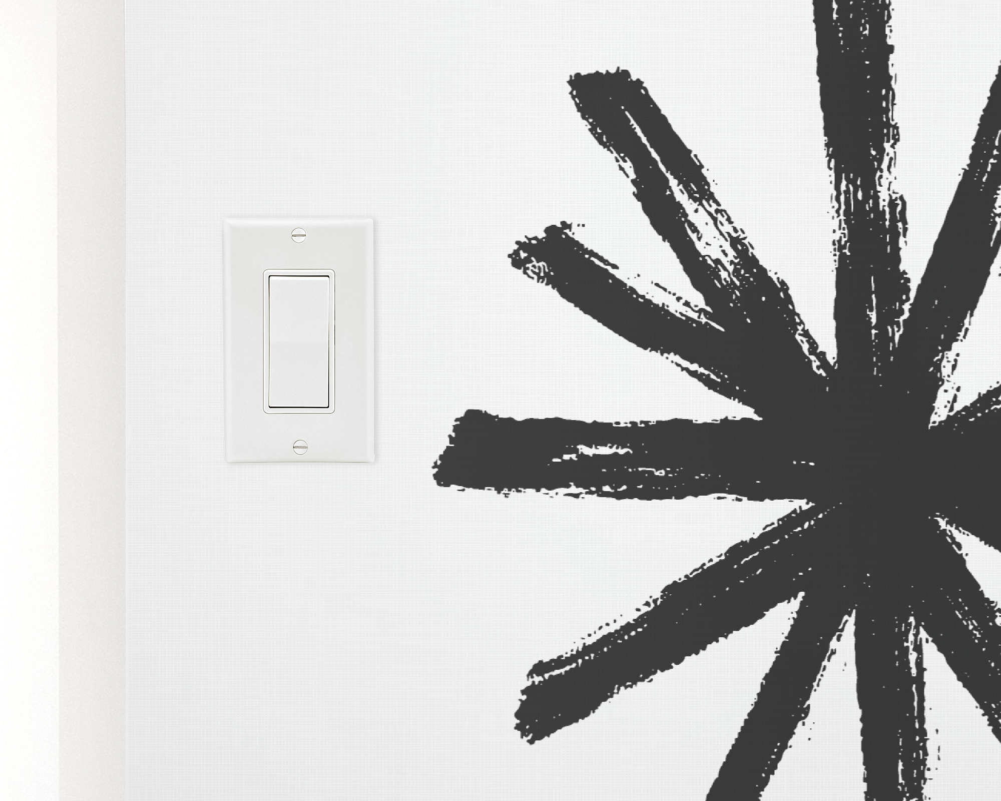 Starburst Doodles Peel And Stick Removable Wallpaper | Love vs. Design